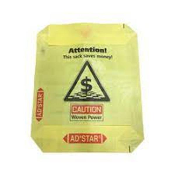 Quality High Strength Woven PP Valve Bags Block Bottom For Putty Gypsum Packaging for sale