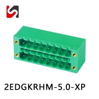 Quality 2EDGKRHM-5.0 300V pcb mount screw power terminal block with flang for sale