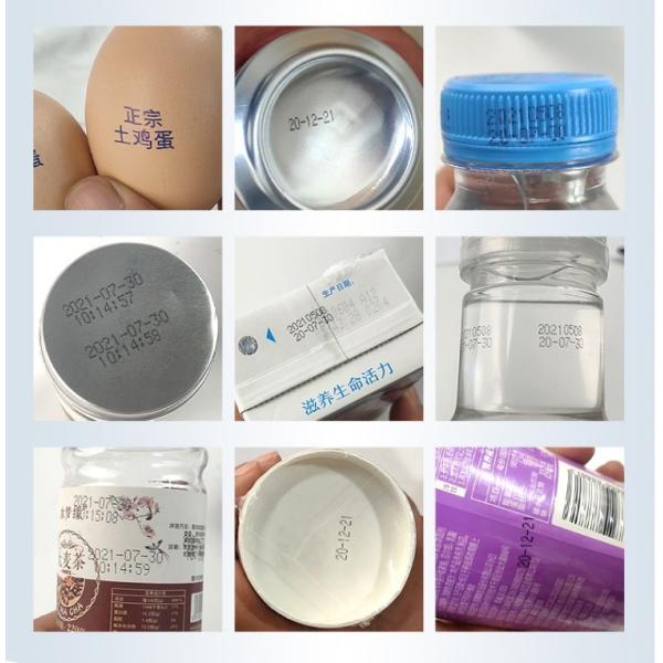 Quality Mini Handheld Inkjet Bottle Printing Machine for 12mm Printing Height and 240 for sale