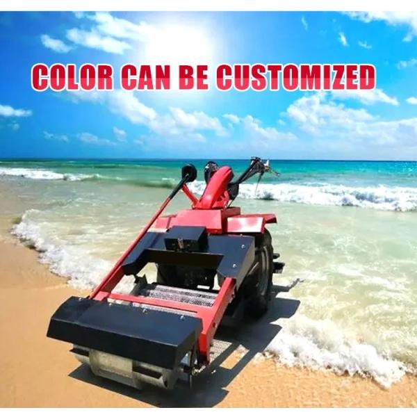 Quality Environmentally Friendly 1200mm Industrial Steel Walk-Behind Beach Sand Cleaning for sale