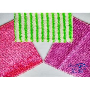 Quality Professional Magic Bamboo Fiber Kitchen Dishcloths , Dish Washing Cloth for sale
