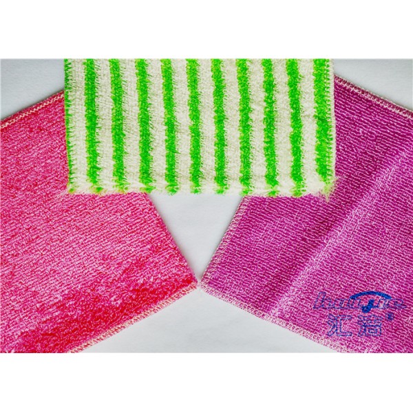 Quality Professional Magic Bamboo Fiber Kitchen Dishcloths , Dish Washing Cloth for sale