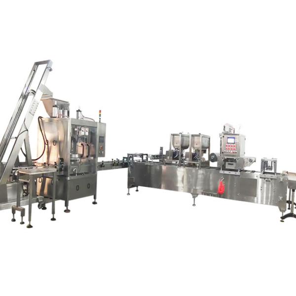 Quality Chopped Vegetable Cooked Meat MAP Tray Filling Sealing Line for sale