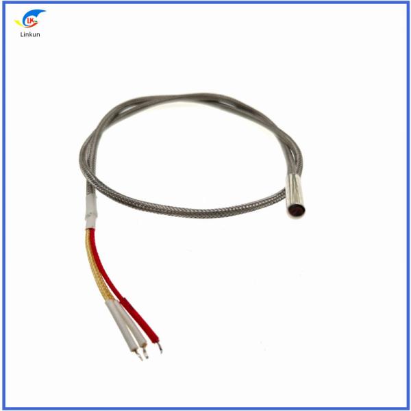 Quality Customized Automotive Grade PT100 Temperature Sensor 500C Three-Wire Thermocoupl for sale