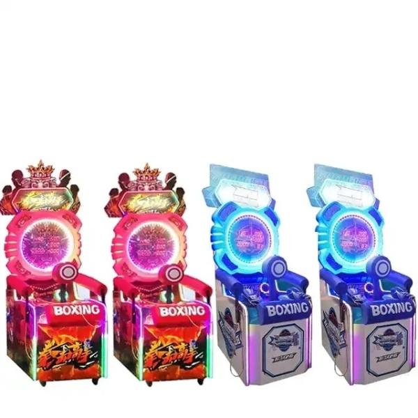 Quality Amusement Park Power Boxing Punch Machine Arcade 110V for sale