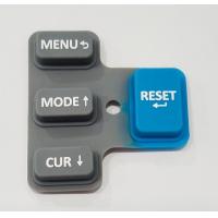 Quality 80 Shore A Silicone Rubber Buttons Waterproof Laser Etching for sale