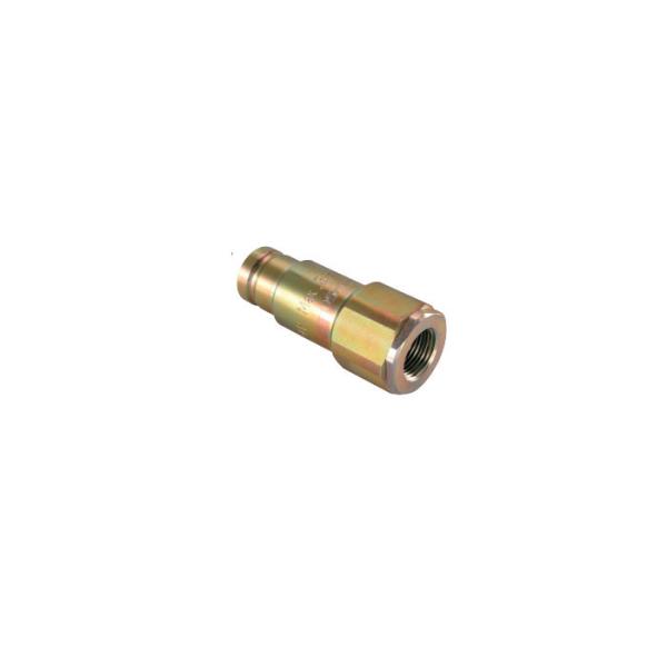 Quality IATF16949 Steel Flat Face Coupler , 0.25'' Flat Face Quick Disconnect for sale