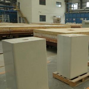 Quality Durable Mechanical Strength Fused Zirconia Corundum And AZS Sintered Bricks For for sale