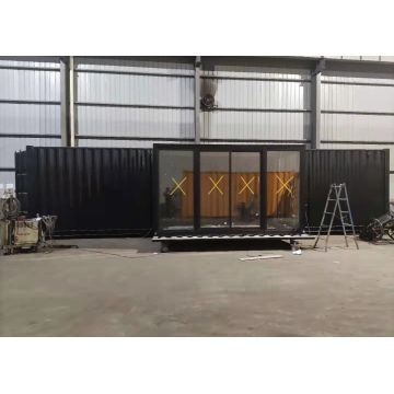 Quality 40HC unilateral expansion container house prefab container house for sale