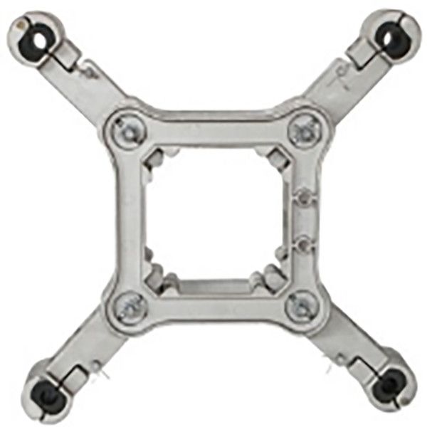 Quality Mechanical Protection Overhead Line Fittings Four Bundled Vibration Spacer Dampers for sale