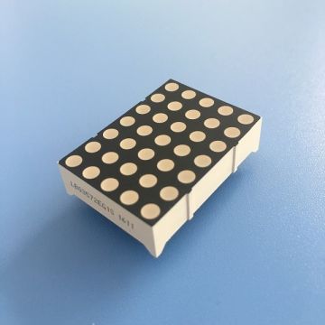 Quality Row Cathode Column Anode 5 x 7 LED Dot Matrix Display 3mm For Mesage Boards for sale