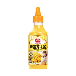 Quality Korean Honey Mustard Home squeeze bottle Sushi fried chicken Sauce Mustard for sale