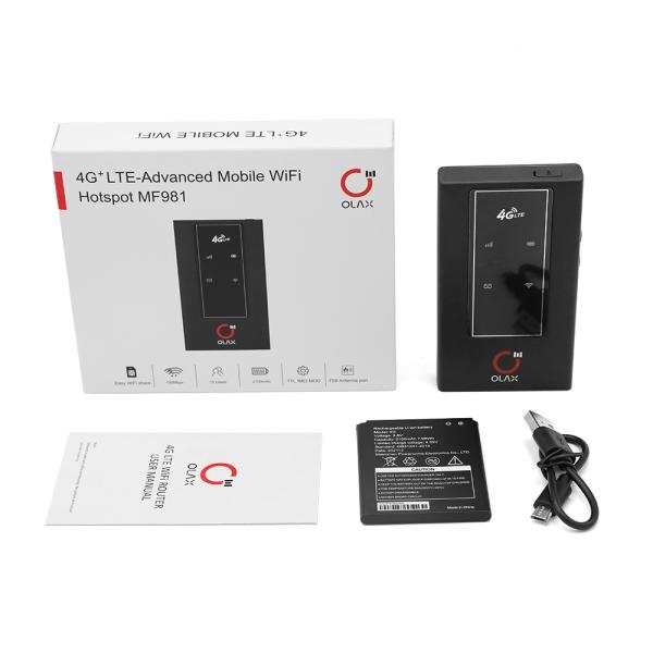 Quality 2100Mah Battery Unlock Pocket Wifi Portable 4g Router With External Antenna for sale