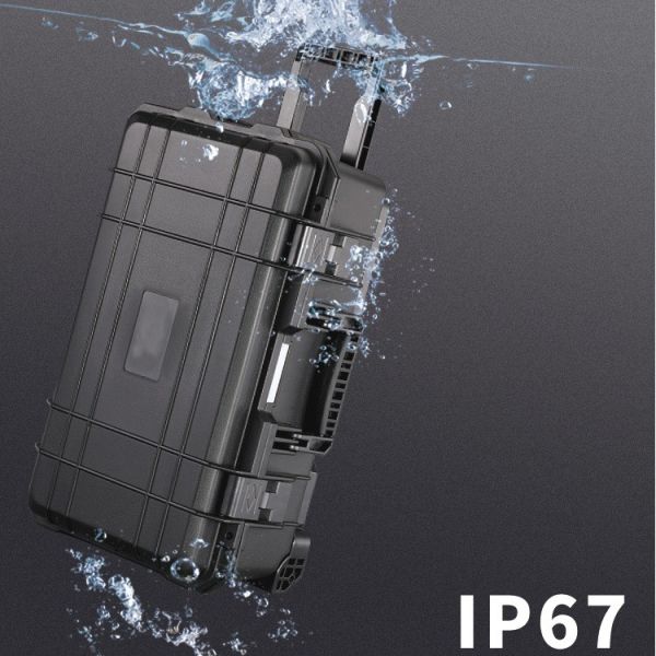 Quality Dust Proof Impact Resistant IP67 Waterproof Portable Tool Box with Wheels and for sale