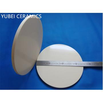 Round Polishing Alumina Ceramic Plates 95% Al2O3 Ceramic Insulation Sheets