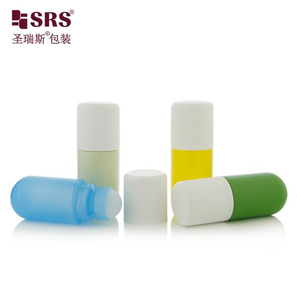 Quality RPPA1-50ml Cylindrical PP Roll On Bottle 50ml-90ml For Multiple Purposes for sale