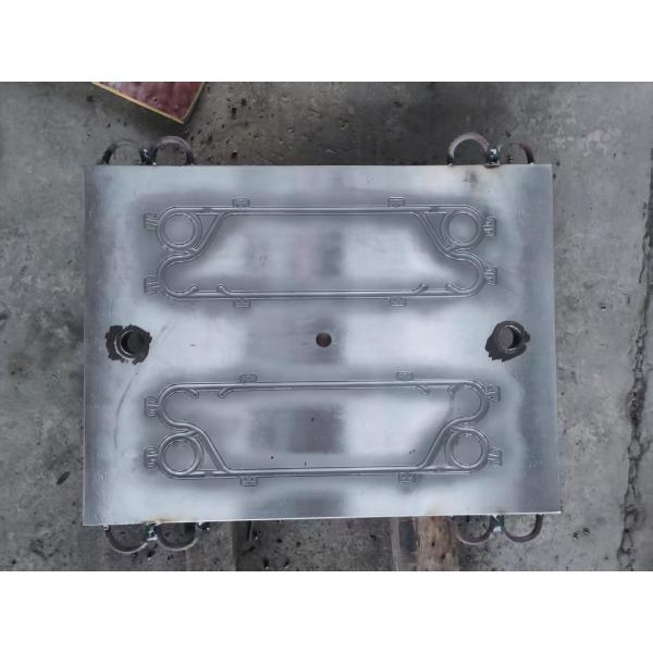 Quality Multi Cavity Plate Heat Exchanger Gasket Mold  Cr12MoV Cr12 P20 & Alloy Steel Options for sale