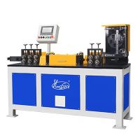 Quality HWASHI 1.1mm-9mm High Speed Steel Wire Straightening Machine,Automatic Rotary Wire Straightener And Cutting Machine for sale