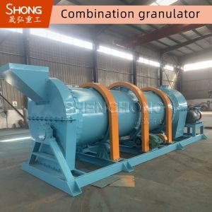 Quality Animal Manure Organic Fertilizer Granulator 2-4 t/h 380V 50HZ for sale