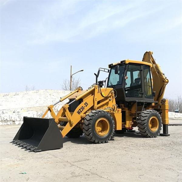 Quality WZ30-25 Backhoe Excavator Loader With Front Bucket High Performance for sale