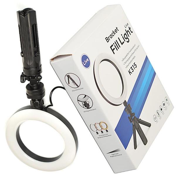Quality 10 Brightness 7 RGB 10 Inch Selfie Ring Light With Tripod for sale