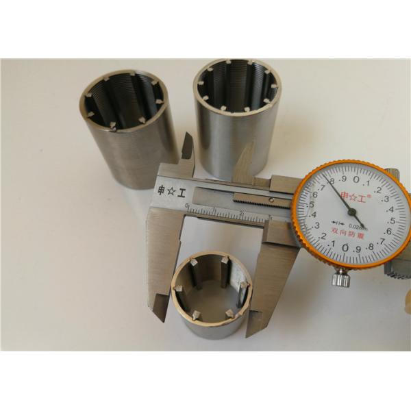 Quality 117mm OD AISI304 Johnson Wire Screen , Cylinder Sieve V Slotted Wire for sale