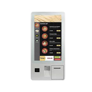 Quality Customized Self Service Kiosk 43 Inch With POS Terminal Printer for sale