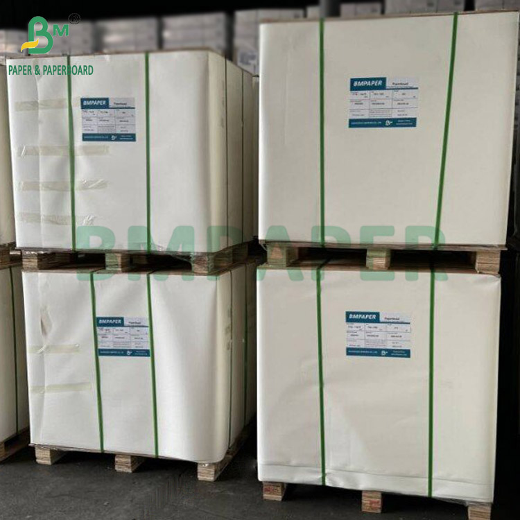 360gr 365gr White Face Kraft Reverse Food Grade Packaging Paperboard 31" 43"