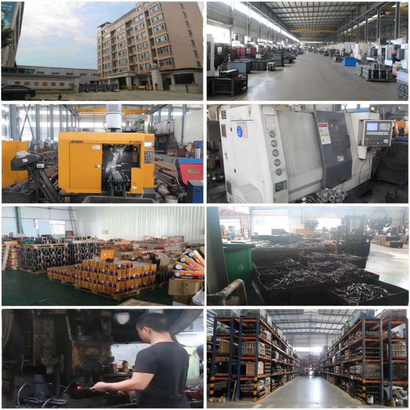 JBXF Bulldozer Track Shoe Bolt and Nut assembly in industrial application