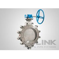 Quality Lugged Triple Offset Butterfly Valve 2-48 Inch Stainless Steel for sale