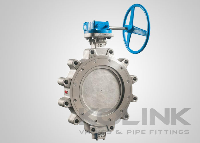 Quality Lugged Triple Offset Butterfly Valve 2-48 Inch Stainless Steel for sale