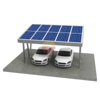 Quality Anodized Solar Panel Canopy Mounting Rack for Carport Solar Bracket Mounting for sale