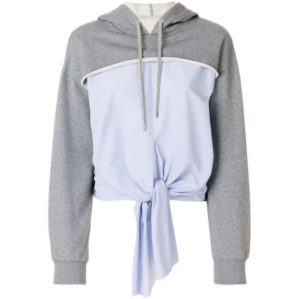 Quality Custom Tie Front Hoodies Sweatshirts For Women for sale