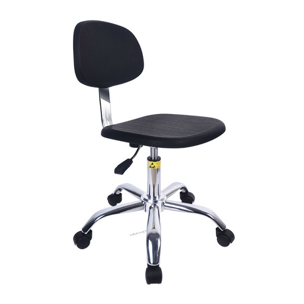 Quality Adjustable Industrial Anti Static Chairs Lab Custom PU Leather Chairs For Laboratory for sale