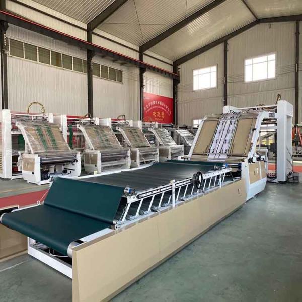 Quality Custom Box Paper Corrugated Laminating Machine 30KW for sale