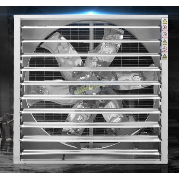 Quality High Speed Rotor Negative Pressure Exhaust Fan Low Noise 370W 380V for sale