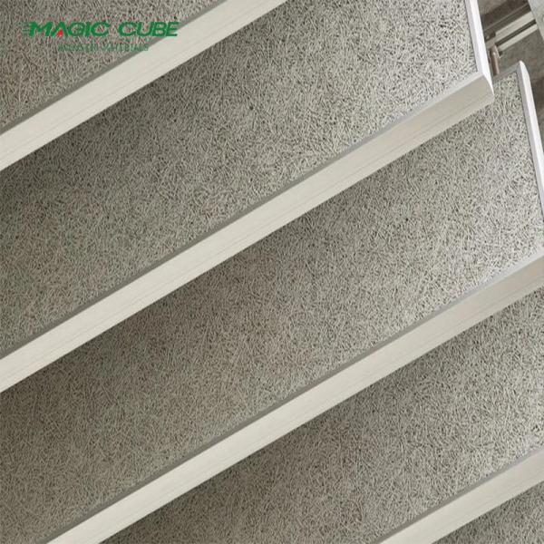 Quality Office Building Wood Wool Board Sound Absorption 35mm Thickness For Ceiling for sale