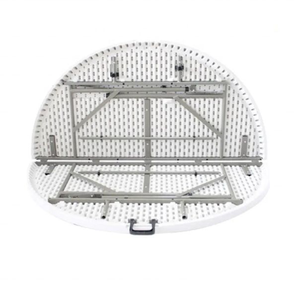 Quality Foldable 150cm Round Table for Events and Parties Made of Durable Plastic for sale