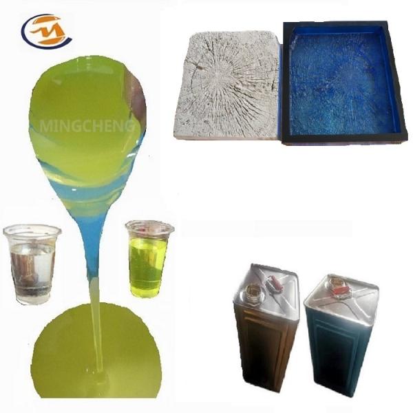 Quality 25kN/M 2 Component Polyurethane Liquid Rubber Urethane Rubber For Concrete Molds for sale