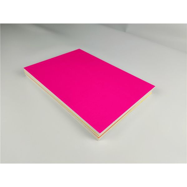 High Hardness Rose Red Coloured Foam Sheet Customized Poster Boards ...