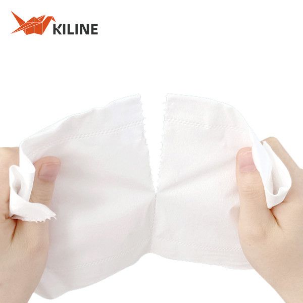 Quality Bathroom Hygienic White Toilet Wipe Clean Paper Rolls 50gsm/Roll for sale