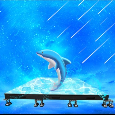 Quality DM-R PH3.9 LED Dance Floor Tiles High Resolution With Good Heat Dissipation for sale