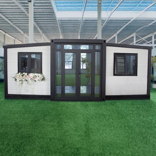 Quality Compact Structure Expandable Container House Steel Frame Prefab Container Homes for sale