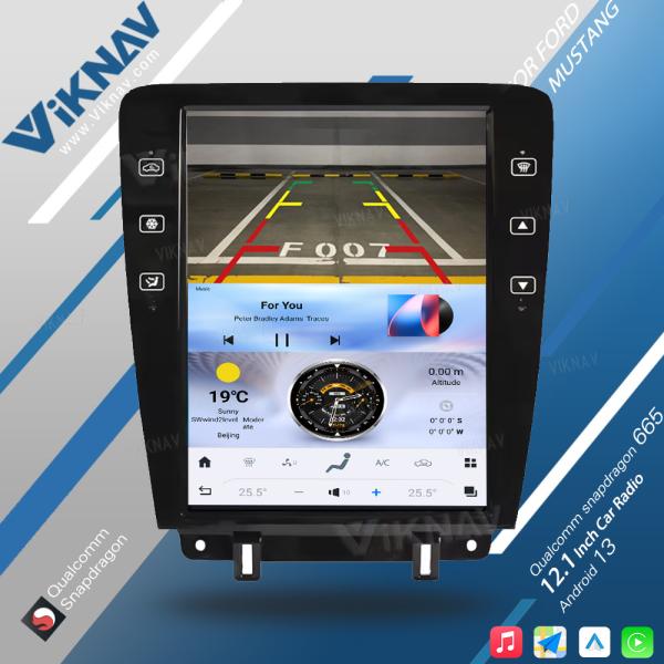 Quality Viknav 12.1 inch Touch Screen 2009-2014 Mustang Ford Car Radio Android for sale