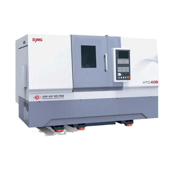 Quality SMTCL CNC Lathe HTC40 Pump Valve Industry Processing 45 Degree Slant Bed CNC for sale