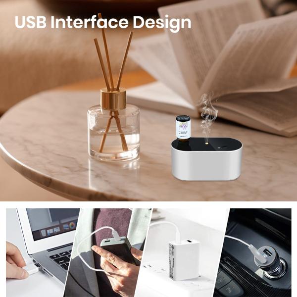 Quality USB Pure Essential Oil Waterless Aroma Diffuser for sale