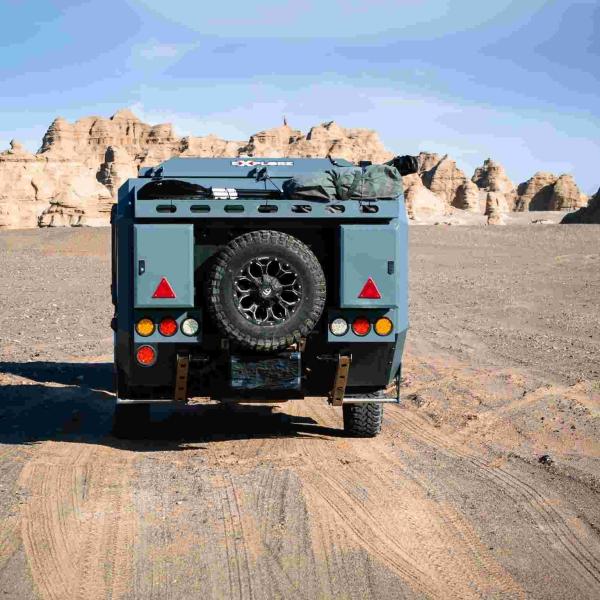 Quality 1400KG Lightweight Off Road Trailer 5 Meters Aluminum Overland Rv Trailer for sale