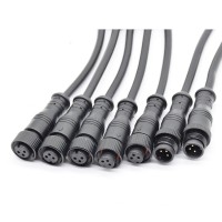 Quality Waterproof Plug M12 Indoor/Outdoor Waterproof Power Connector 2-6 Core Plug with for sale