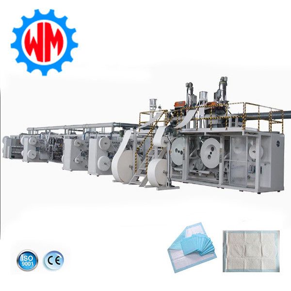 Quality Lower Energy Intelligent Under pad Making Equipment with Packaging System for sale