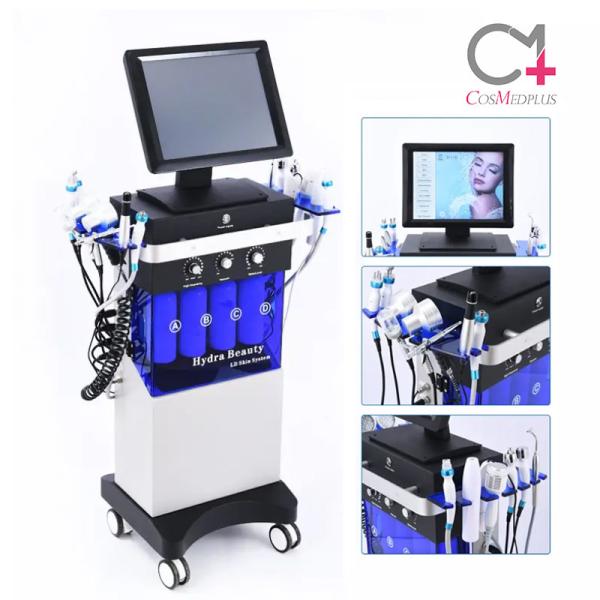 Quality Multifunctional Aqua Peeling Oxygen Jet Hydra Hydro Dermabrasion Facial Cleaning for sale